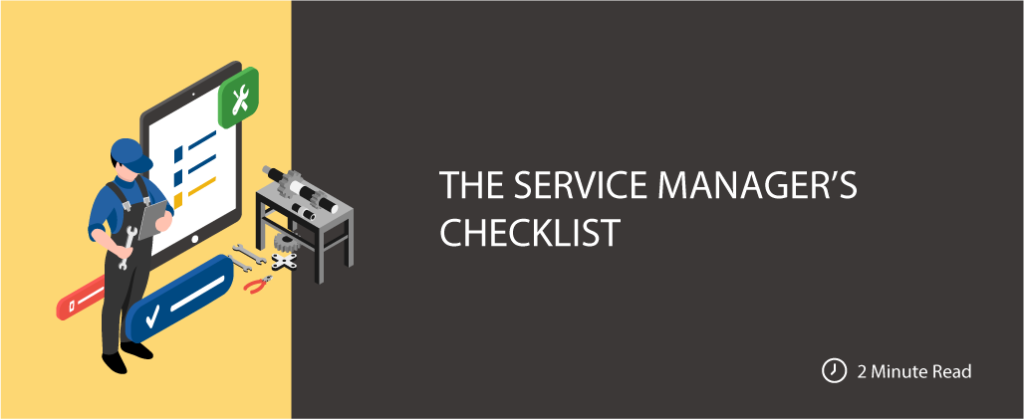 The Service Manager’s Monthly Checklist - Ideal Computer Systems ...